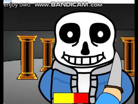 amazing 3D sans fight on scratch - YouTube