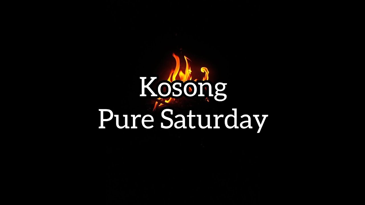Kosong - Pure Saturday (Lyrics Video) - YouTube
