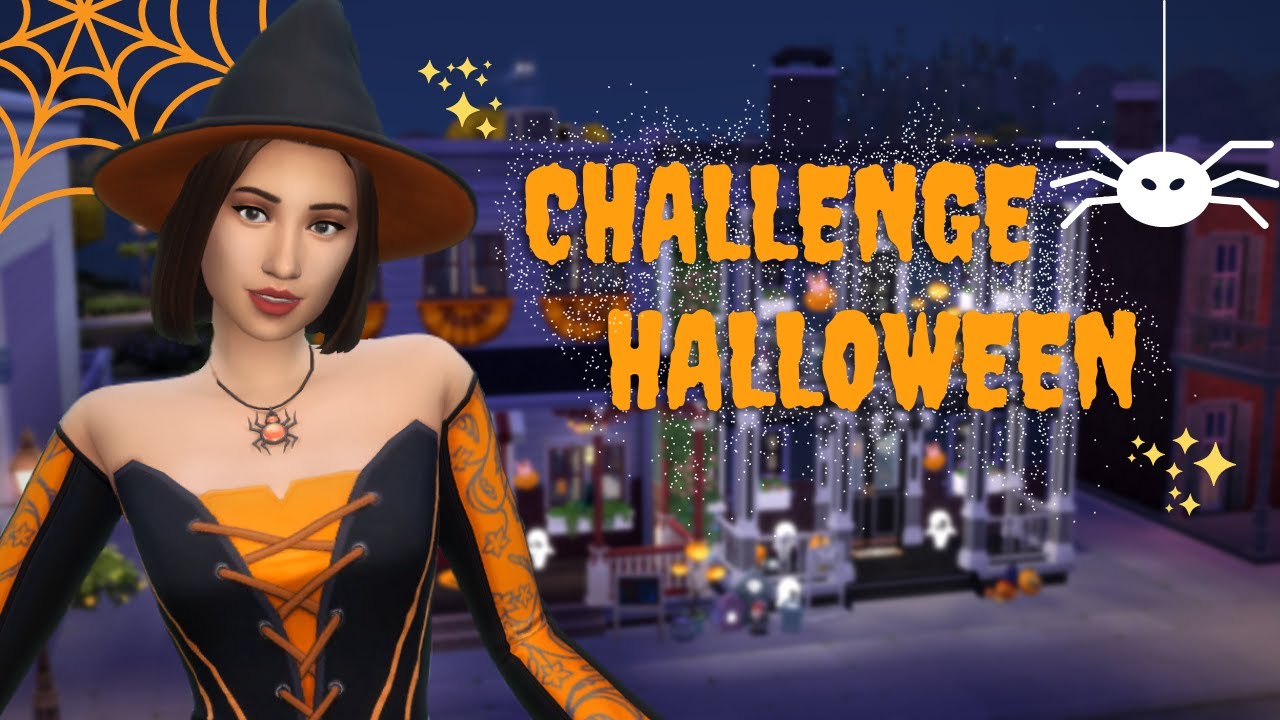 Challenge Halloween 🎃👻 || Challenge Sims 4 - YouTube