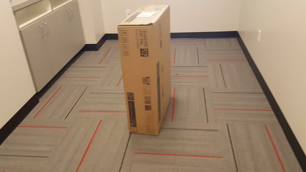 Stair treads and cpt tile job - YouTube