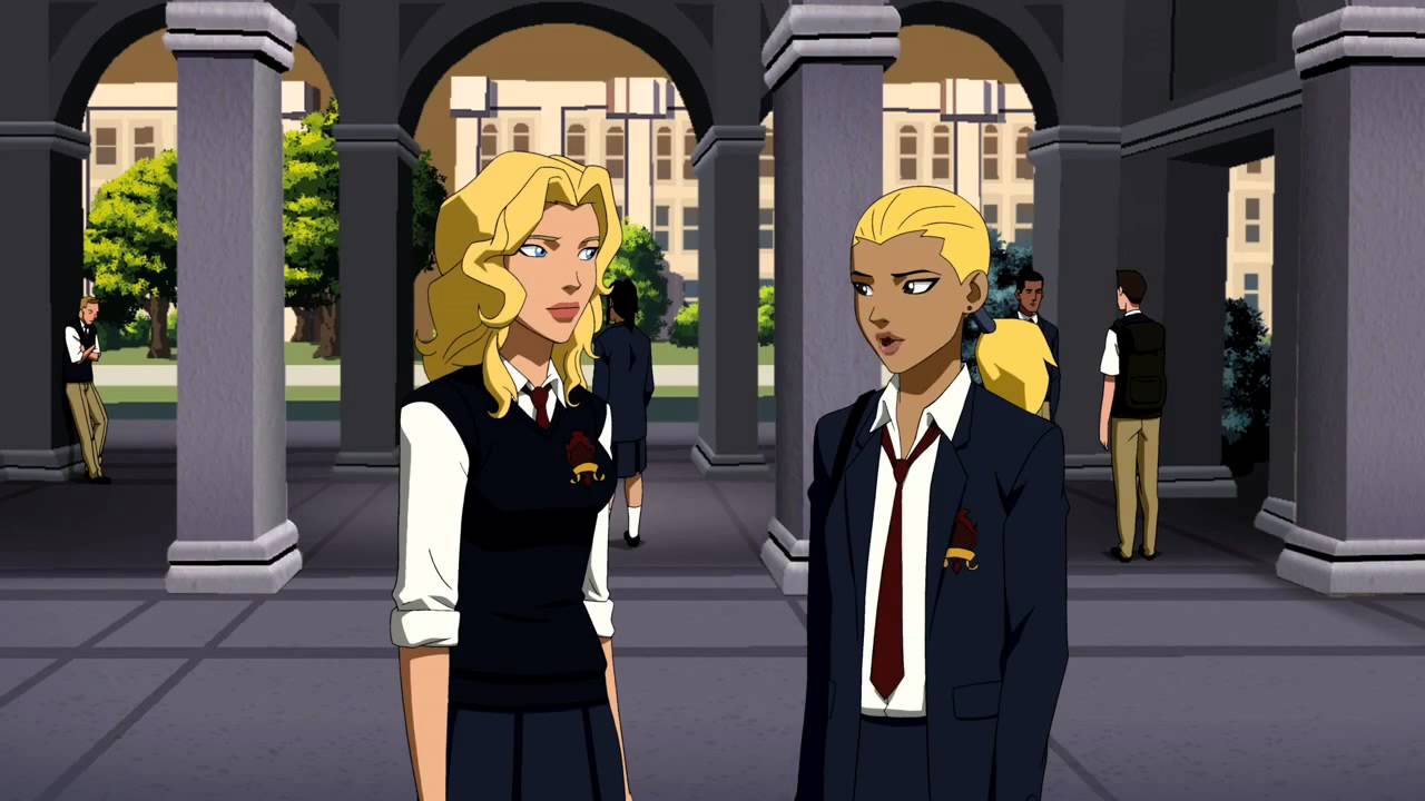 Young Justice - Artemis first day at Gotham Academy - YouTube