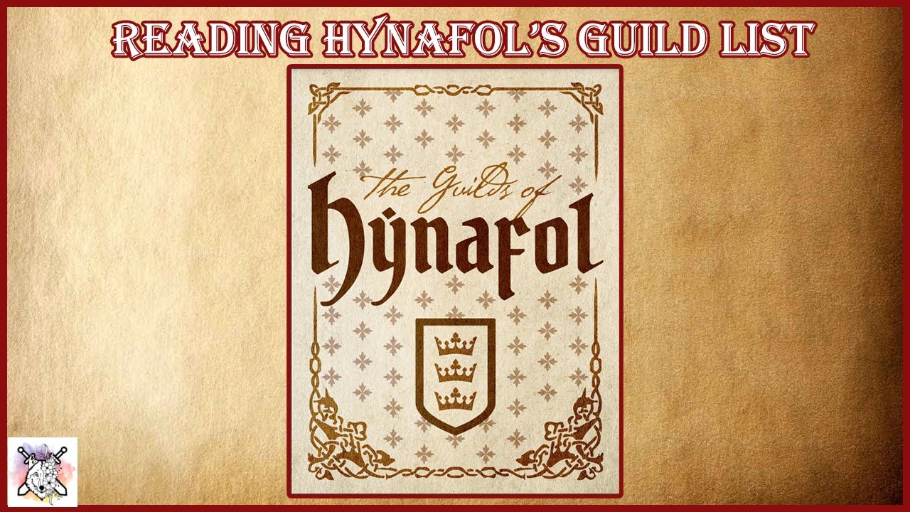 Hynafol Guilds List (Read entirely) - YouTube