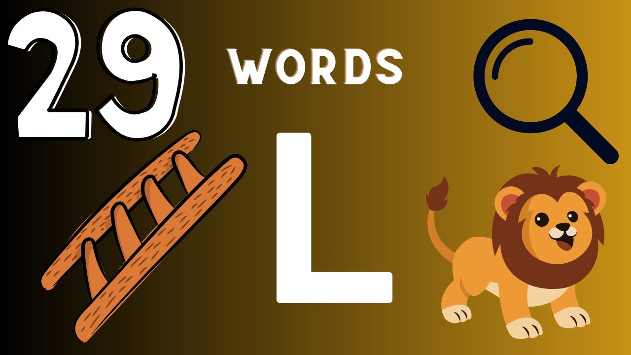 29 Objects with L | Learn with Fun | Kids Infotainment #kidsshortsvideo ...