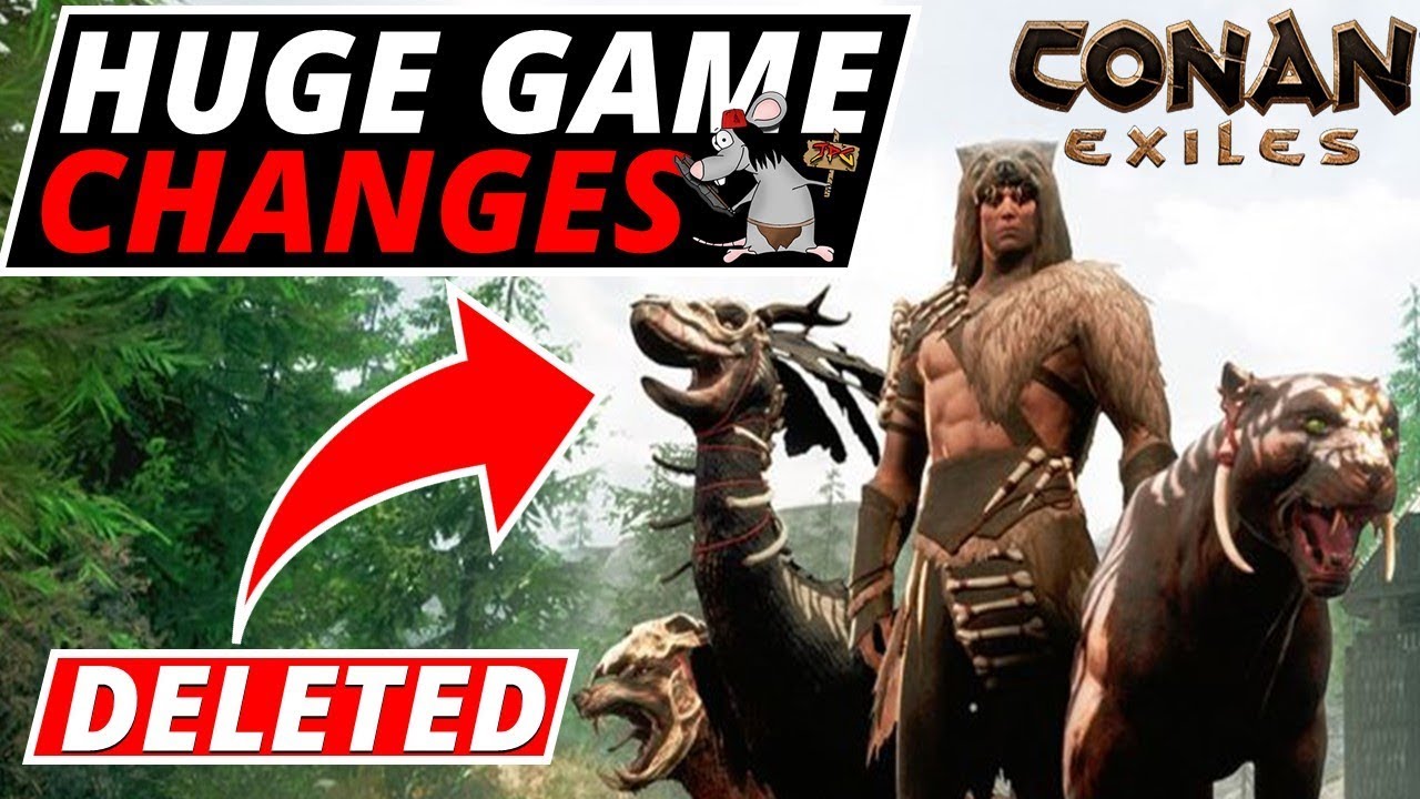 CONAN EXILES Update Huge Changes! Thrall Caps! Follower Skills Perks In ...