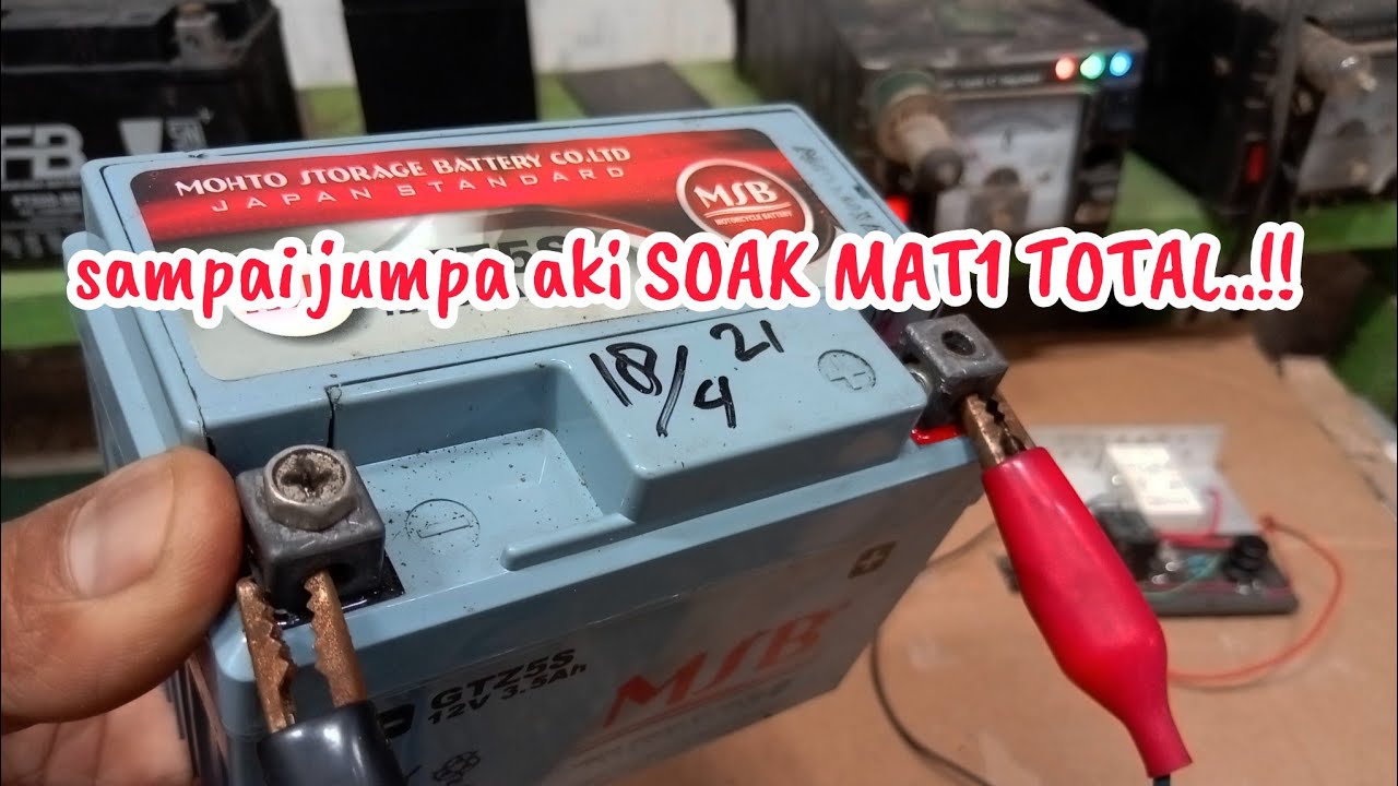 ide PALING ED4N cara perbaiki aki rusak mati total | ini istimewa ...