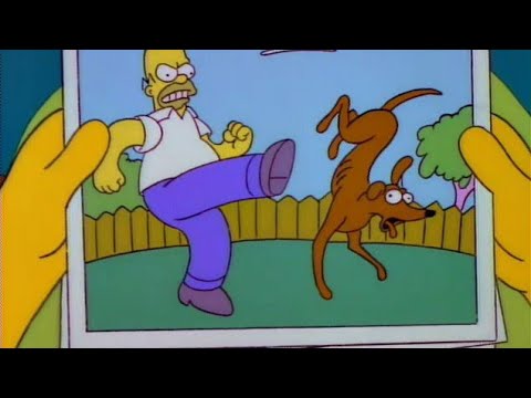 Huesos se pierde - Los Simpson - YouTube