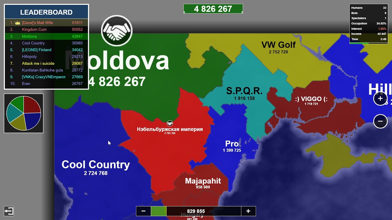 Conquering Caucasia! Territory Games io - Territorial IO - YouTube