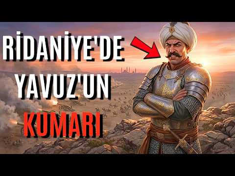 RİDANİYE'DE YAVUZ'UN KUMARI: Ölüm Tuzağına Giren Memlük Ordusunun Son Anları!