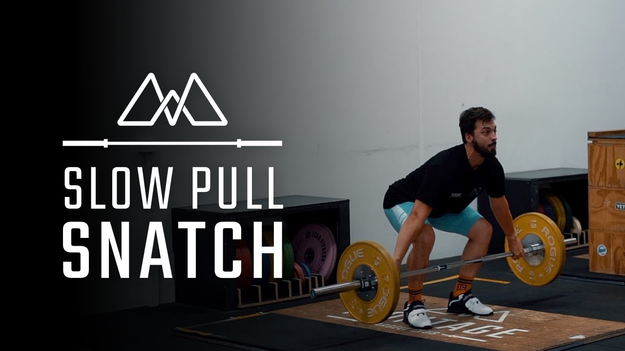 Slow Pull Snatch | Olympic Weightlifting - YouTube