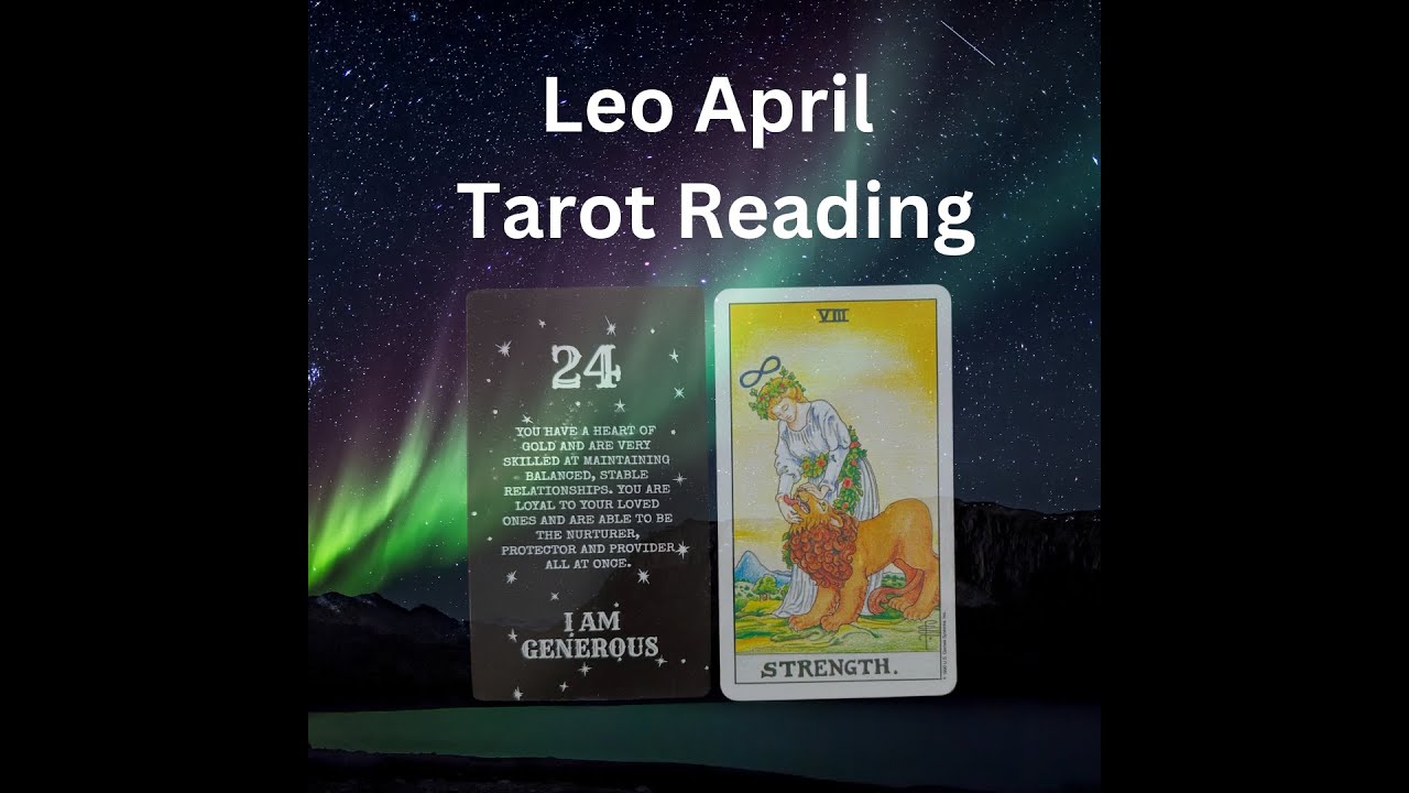 Leo April Tarot Reading 💖 ♌ - YouTube