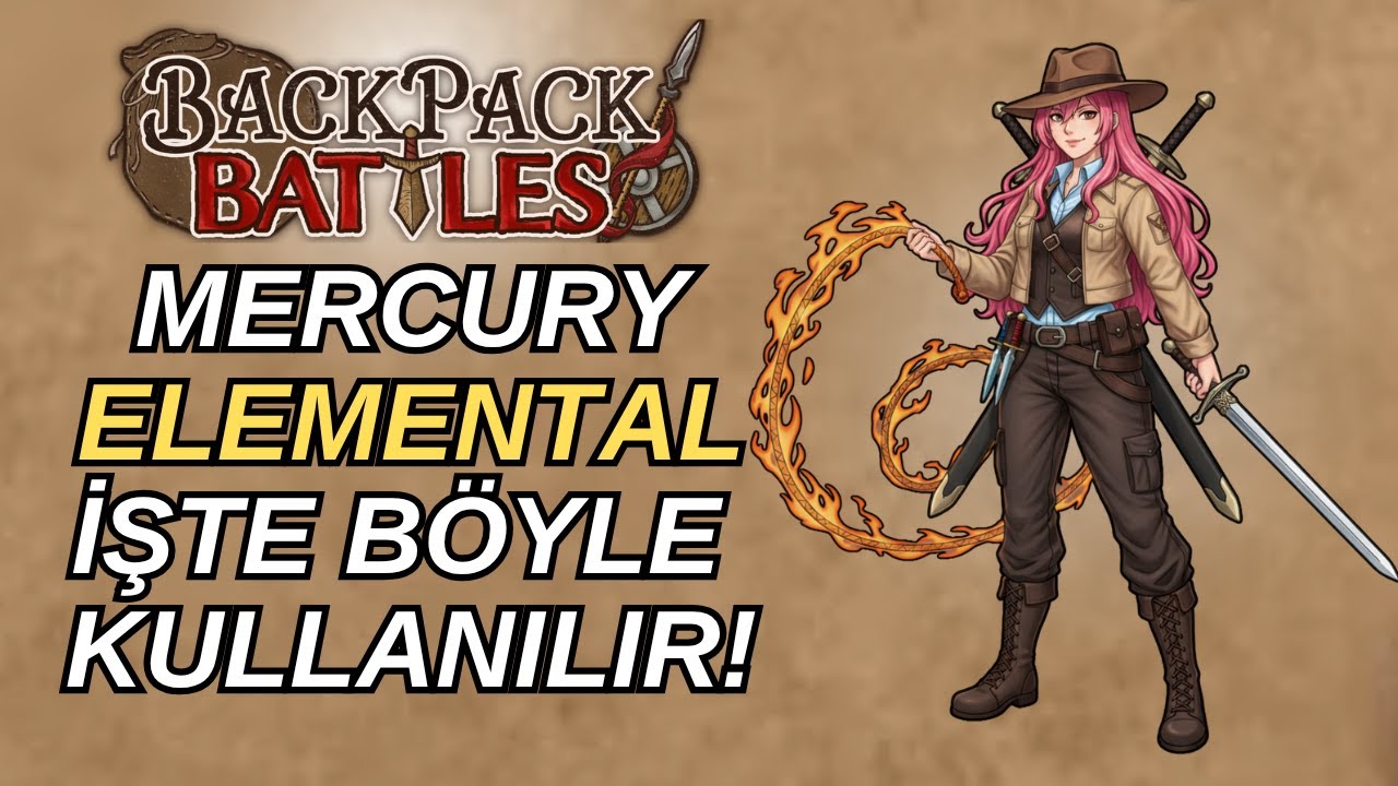 EN FAZLA SİLAHLI MERCURY ELEMENTAL! | #backpackbattles - YouTube
