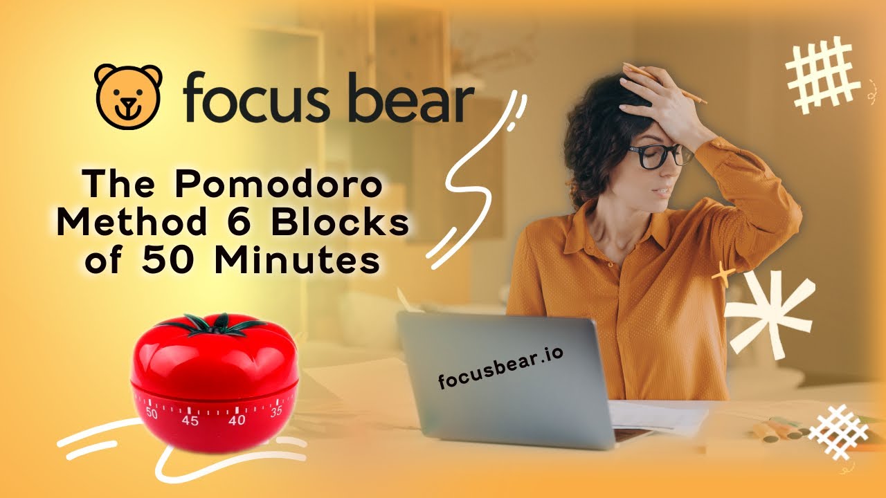 6h of Pomodoro Method: 6 Blocks of 50 Minutes 🍅 Productive Study and ...