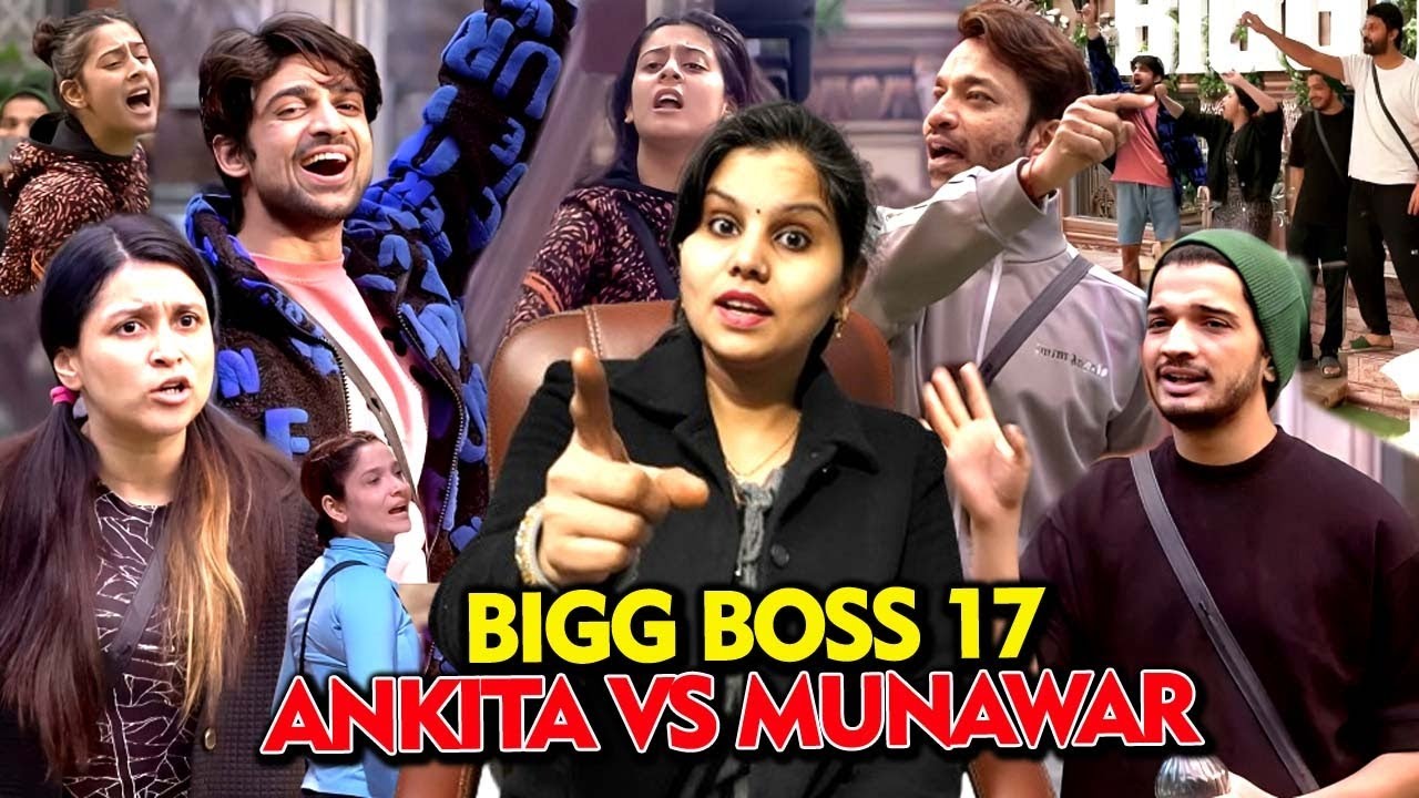 Bigg Boss 17 Full Episode 96 Review | Munawar Fight Ankita | Ticket To Finale | Bigg Boss 17 ...