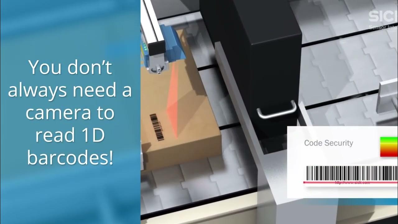 Busting Myths with SICK - Can laser scanners read damaged barcodes? - YouTube