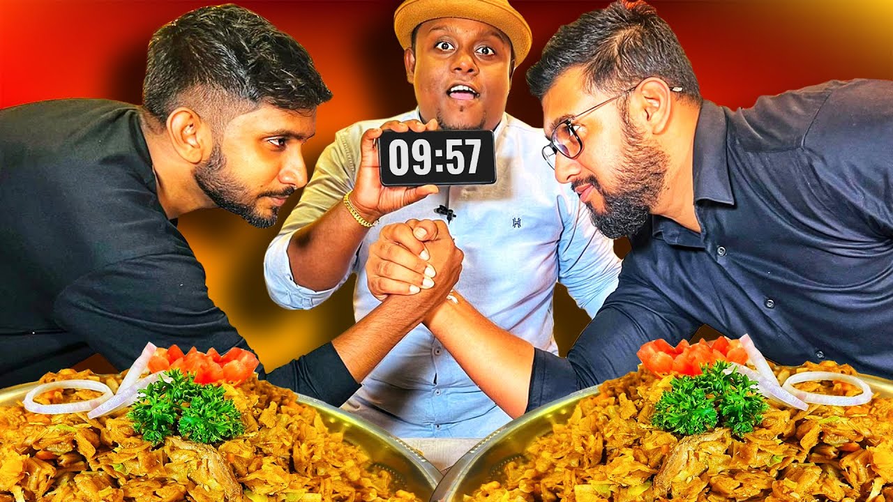 FOOD CHALLENGE !! විනාඩි 10 න් චිකන් කොත්තු කිලෝ 02 ක් ? 😲 - YouTube