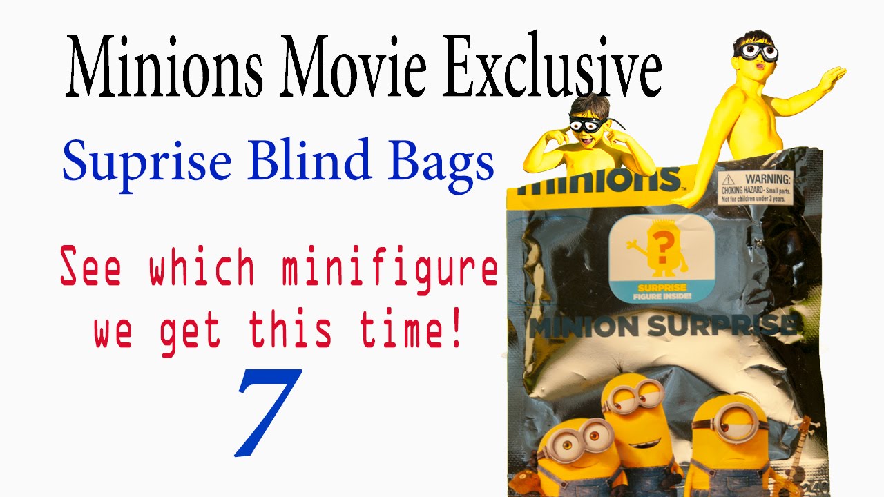 Minions Movie 2015 Minion Surprise Blind Bags 7th Surprise Pack! - YouTube