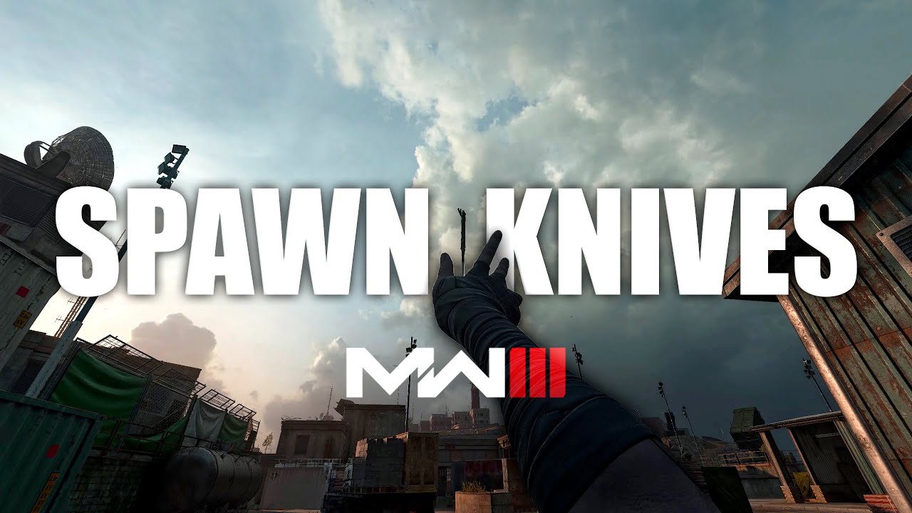 MW3 Spawn Knives in Search and Destroy - YouTube