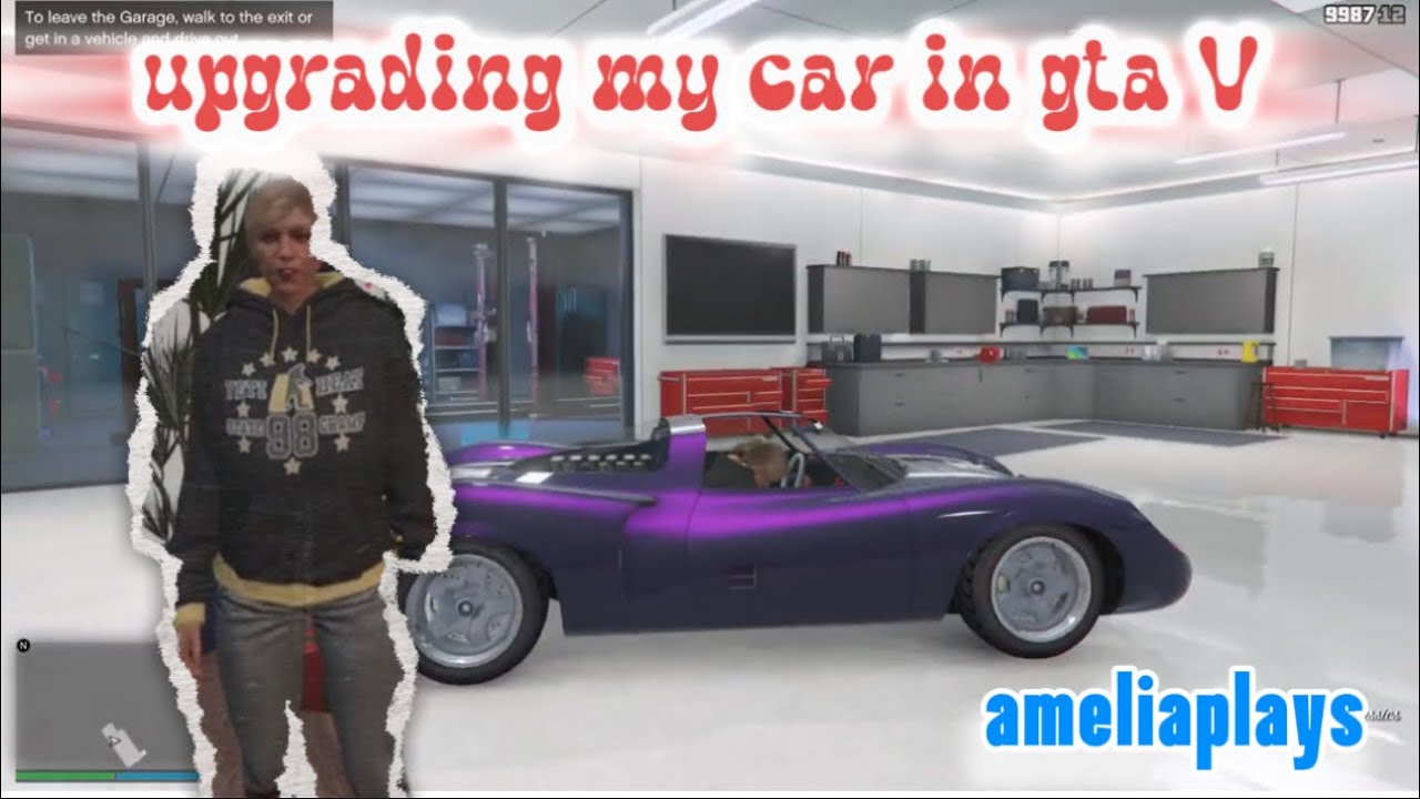 upgrading my car on GTA V! - YouTube