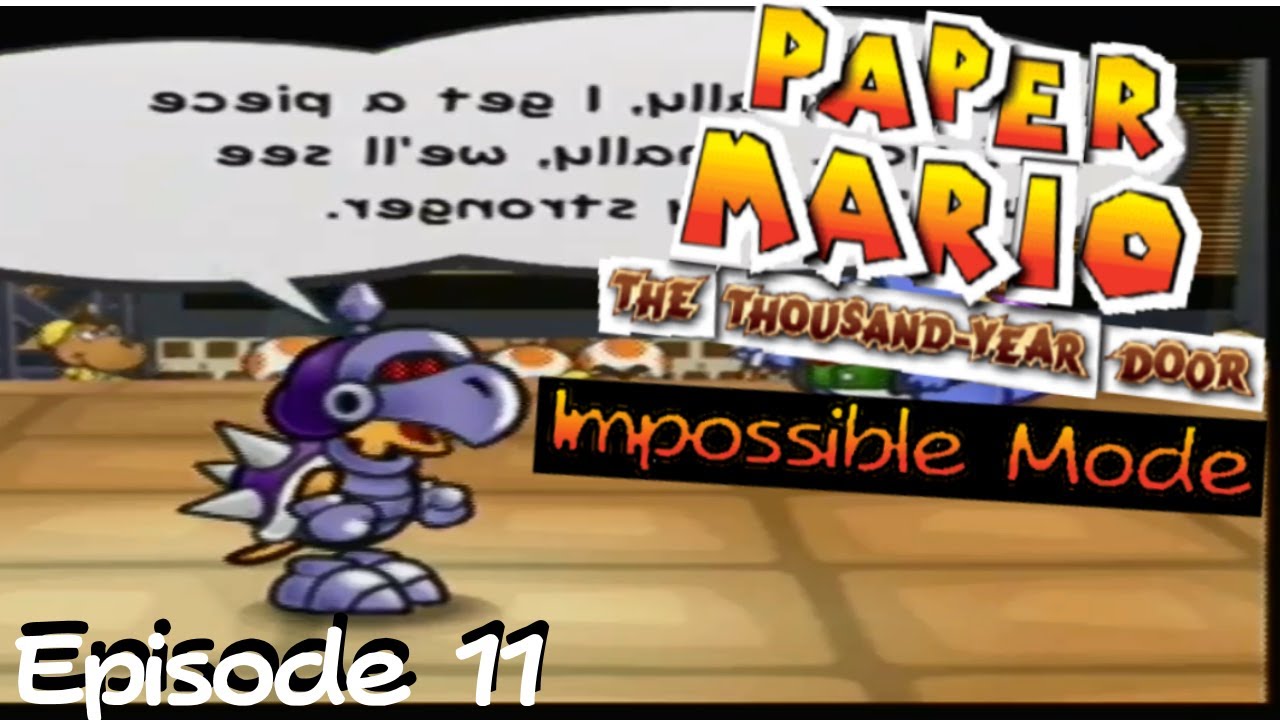 Paper Mario: TTYD Impossible Mode - Glitz Pit 4 (Episode 11) - YouTube