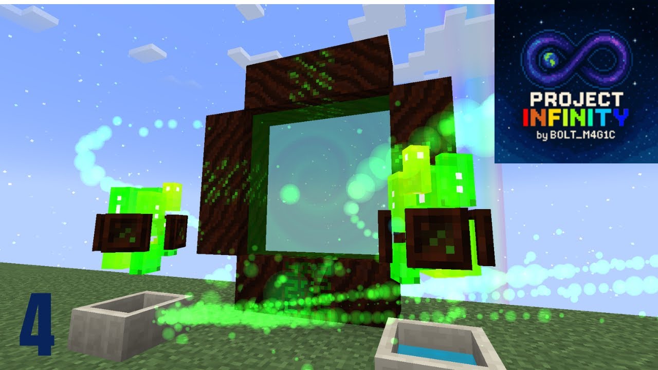 Project Infinity 0.1 Skyblock Part 4 - YouTube