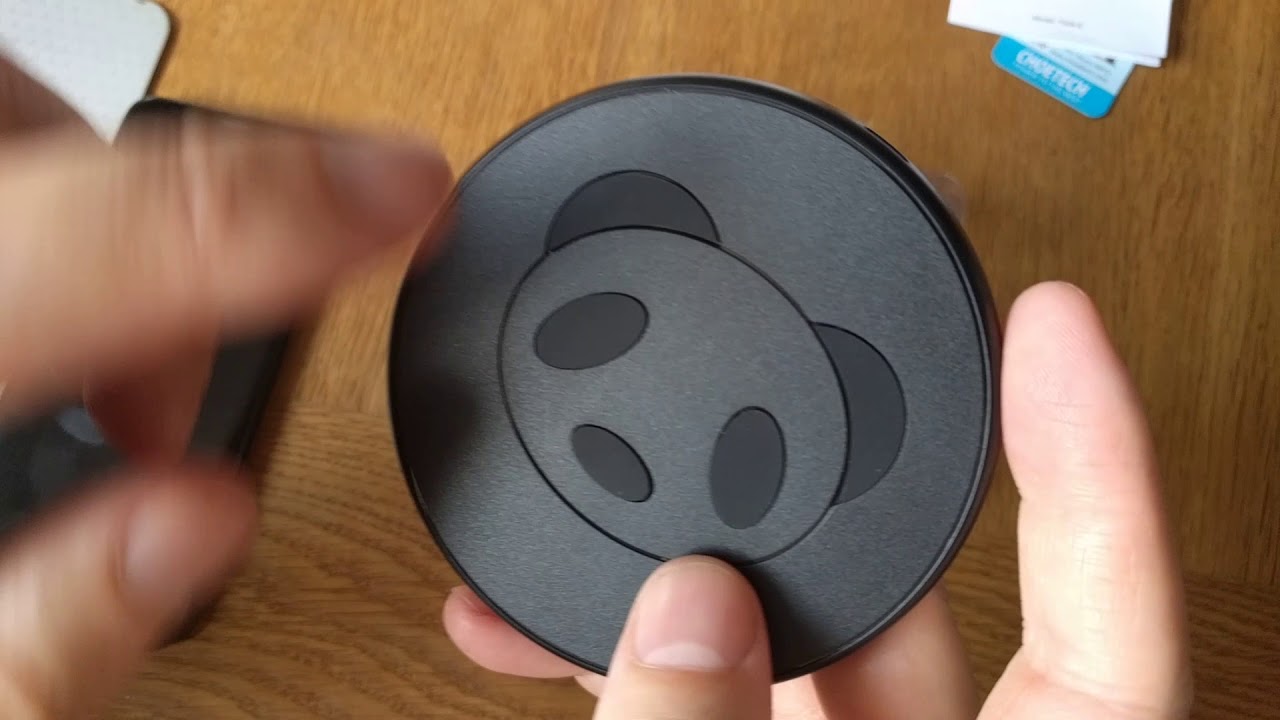 Choetech Panda Wireless charging pad for iPhone X / 8 and Samsung ...