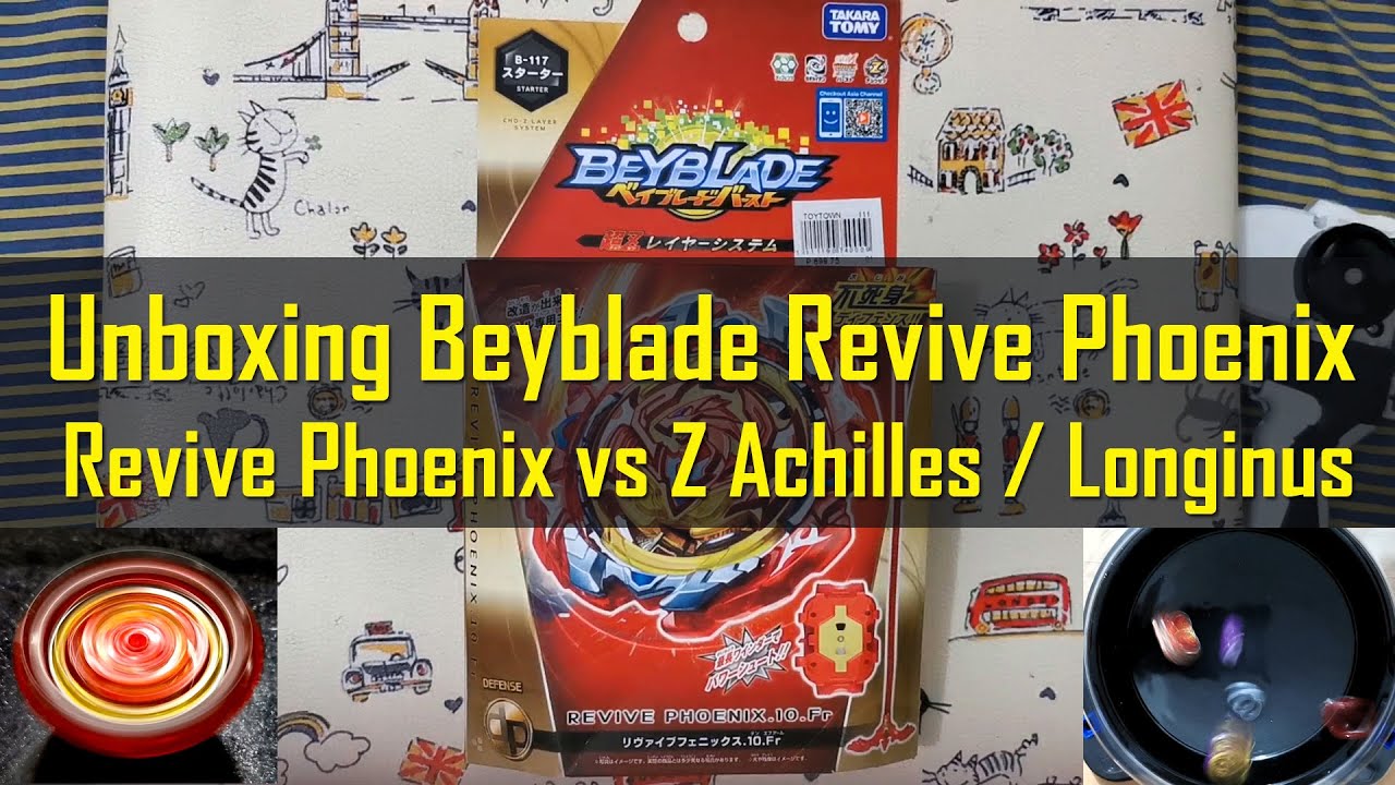 Beyblade Burst Revive Phoenix Unboxing - Revive Phoenix.10.Fr vs Z ...