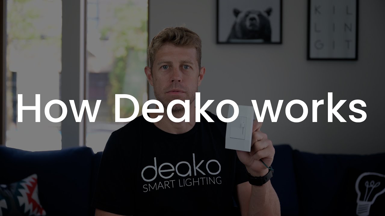 How Deako Works | World's First Plug-n-Play Light Switch System - YouTube