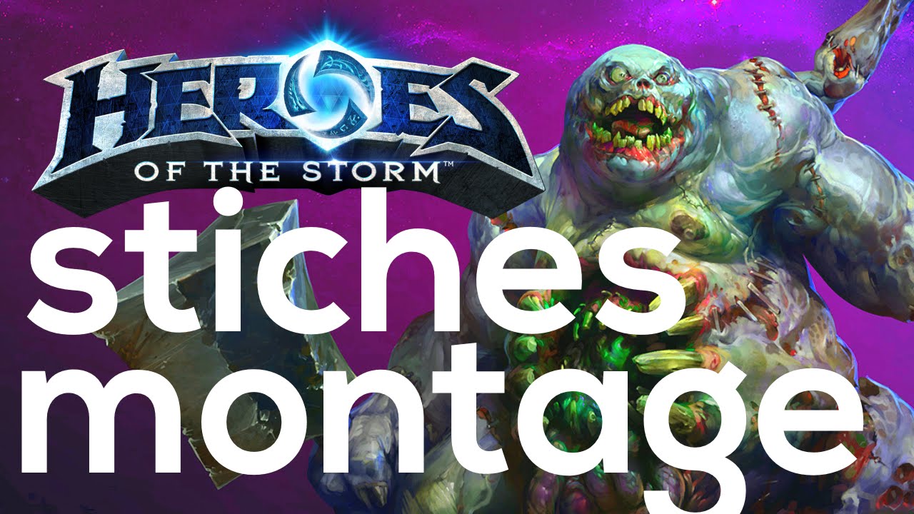 Heroes of the Storm - STITCHES MONTAGE (HotS Heroes Quick Match) - YouTube