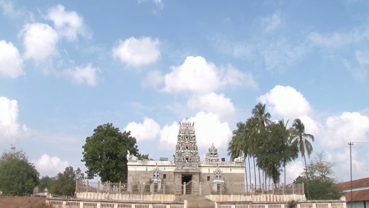 Exterior Traditional Hindu temple, South India – free stock footage ...