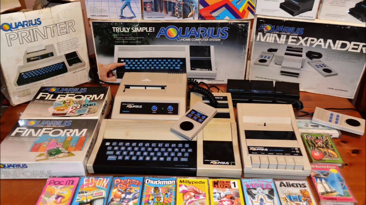 14 - Mattel Aquarius - Recensione Hardware - YouTube