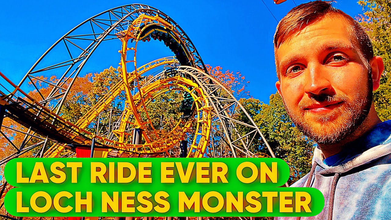 Member Appreciation Weekend Vlog | Last Ride Ever on Loch Ness Monster ...