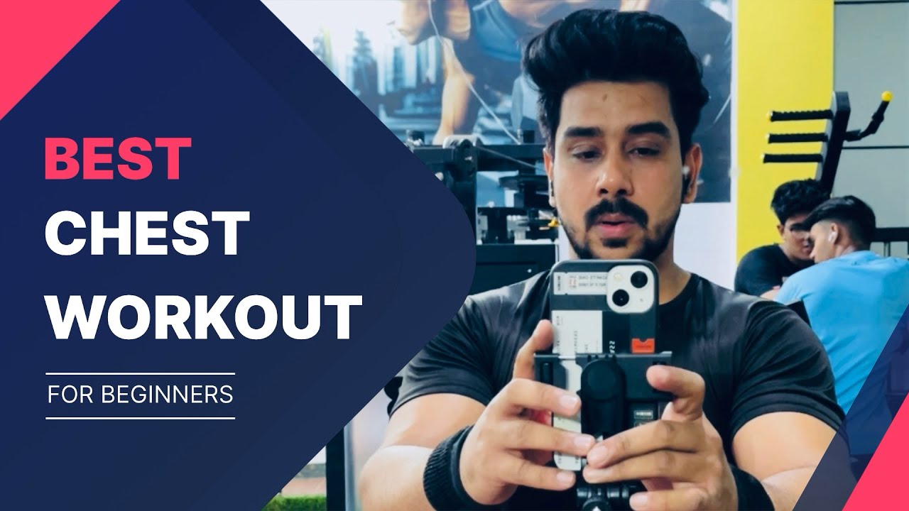 Best chest exercise for beginners , bro split workout in simple ...