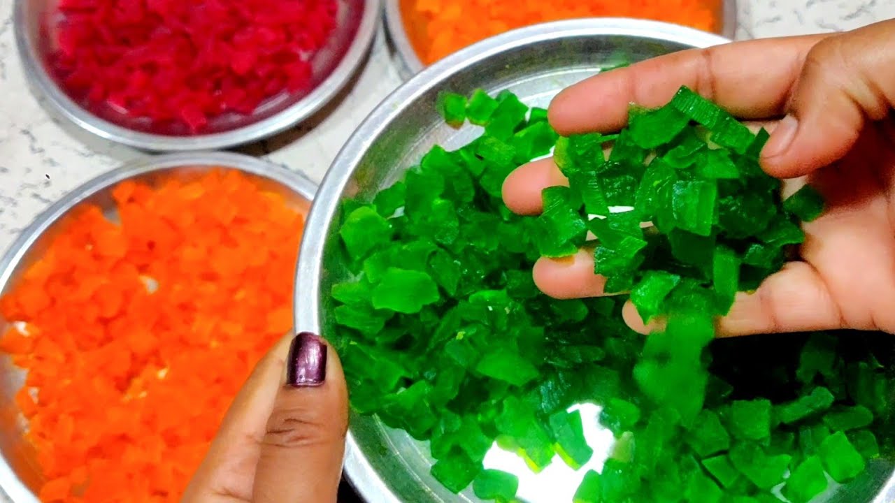 Tutti Frutti Recipe || कच्चे पपीते से बनाए बिल्कुल बाजार जैसी टूटी ...