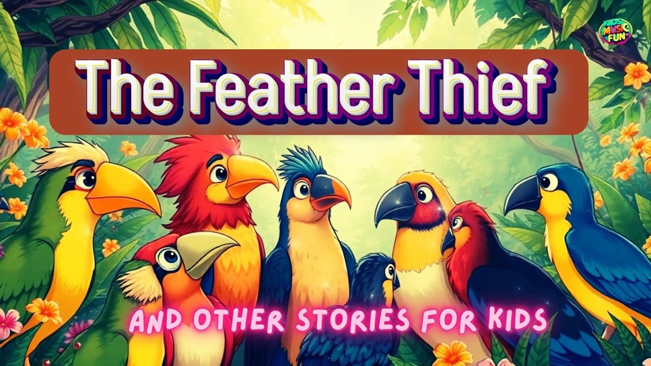 The Feather Thief – A Jungle Mystery and Other Stories for Kids | #kidsstory #junglestory # ...