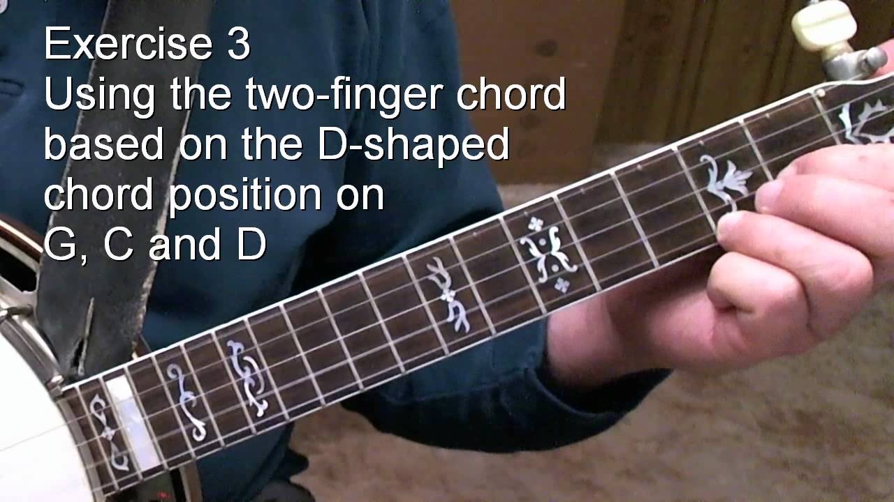 Tom Adams banjo Exercise 3 - Apr. 2012 BNL - YouTube
