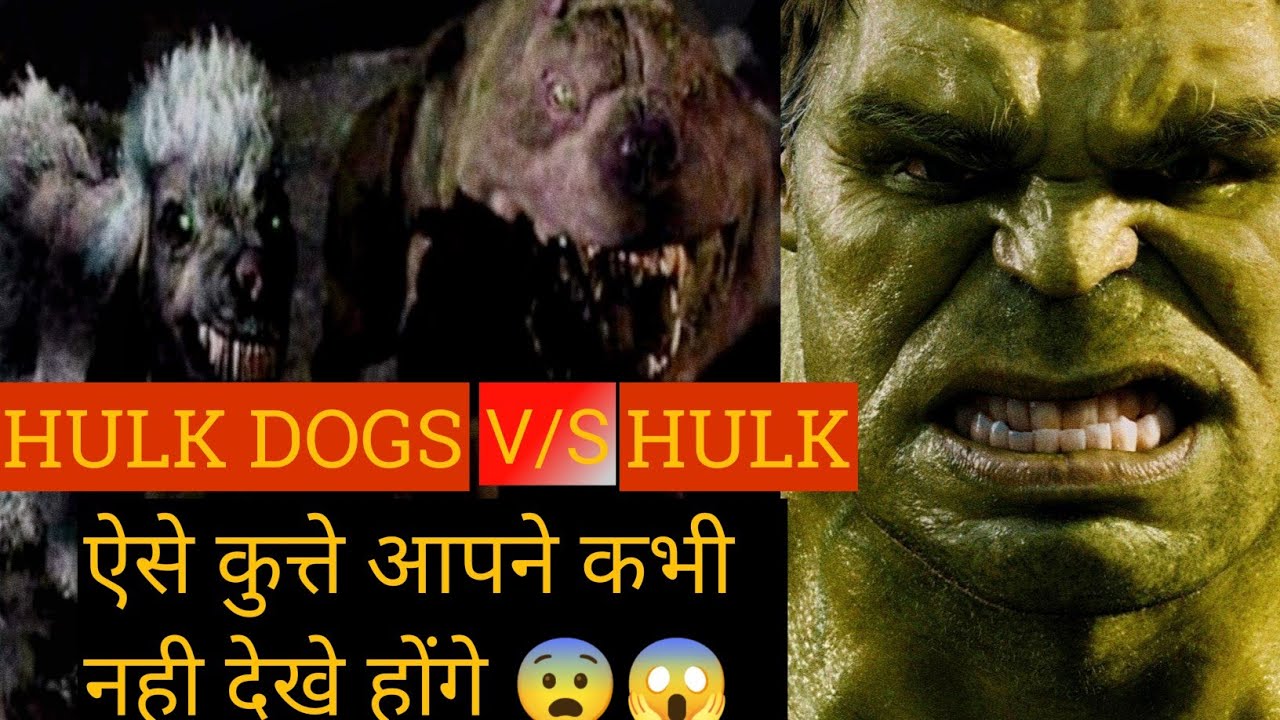 HULK Dog v/s HULK //Fight Scenes///Angry Hulk😡💪 - YouTube