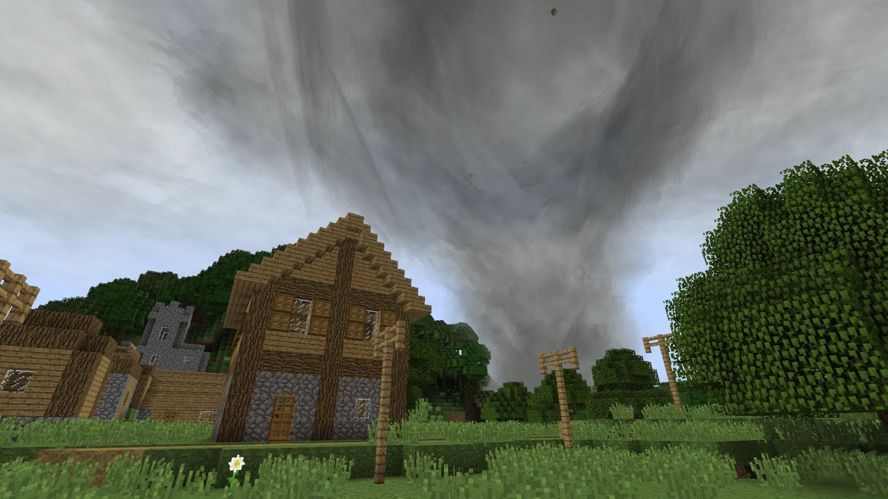 Minecraft Tornado Challenge EP5 - YouTube