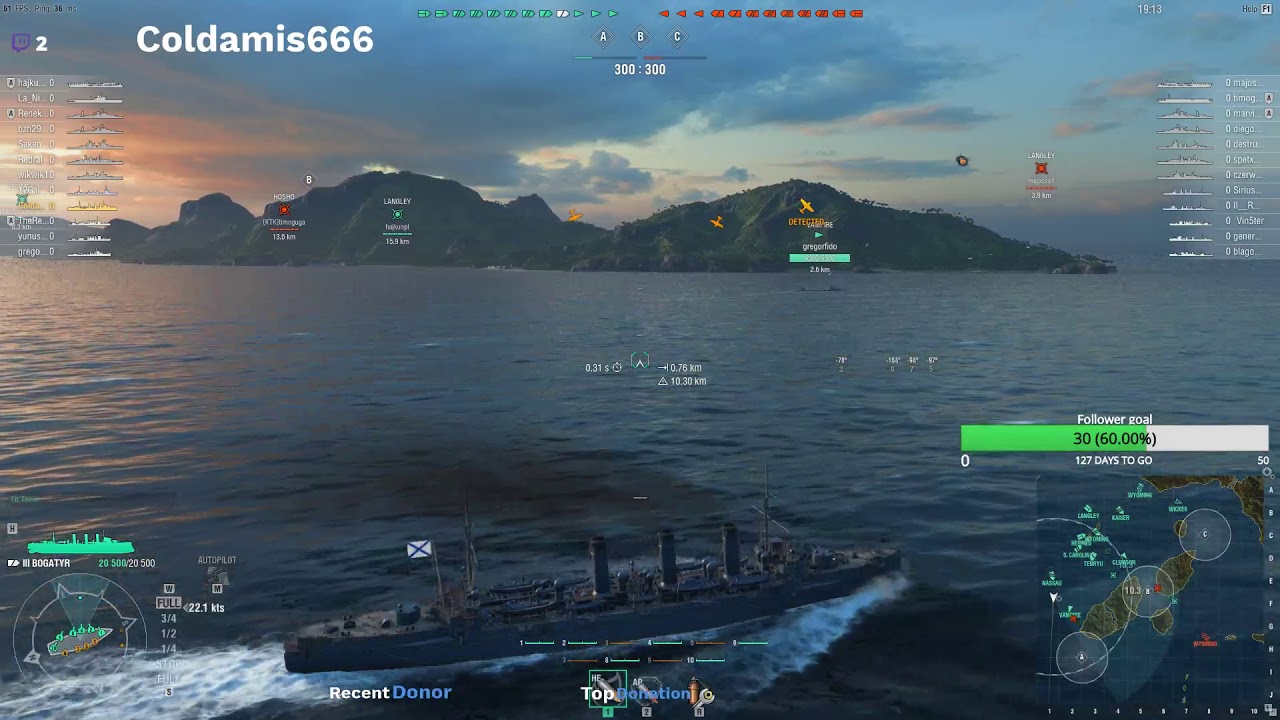 Random battles and random ships fun FI/EN - YouTube