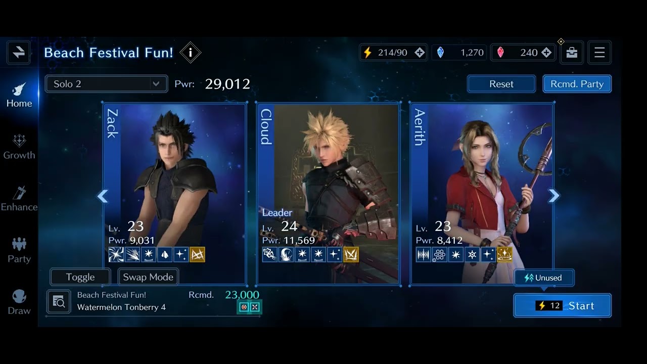 FF7 - EVER CRISIS - HOW TO USE STAMINA BOOST (L&S) - YouTube