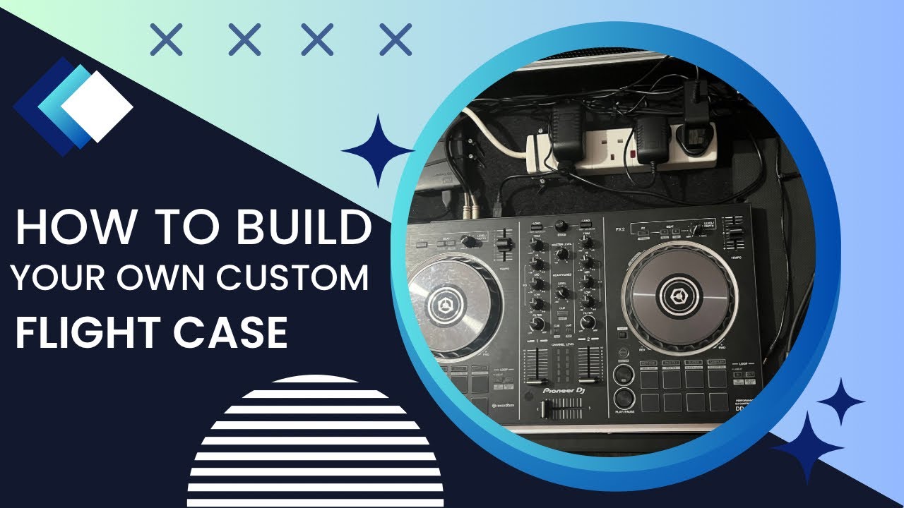 How to build your own custom flight case - YouTube