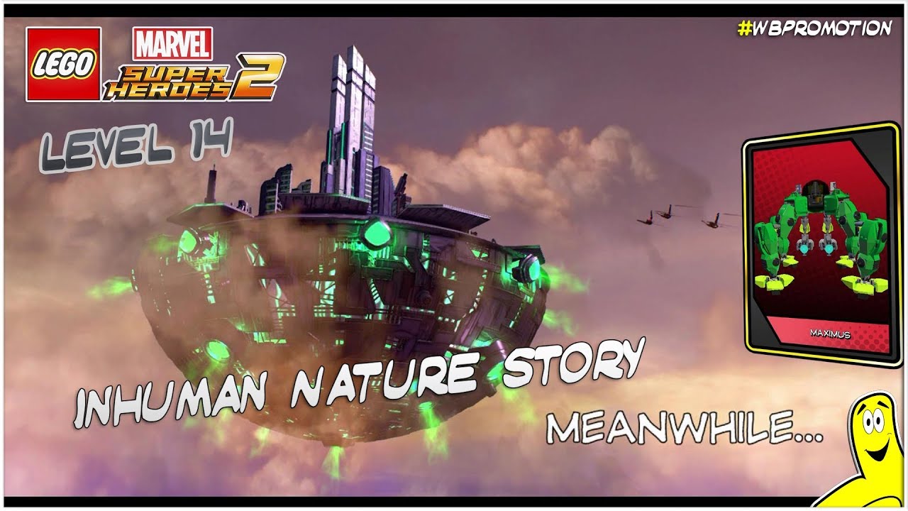 Lego Marvel Superheroes 2: Level 14 / Inhuman Nature STORY - HTG - YouTube