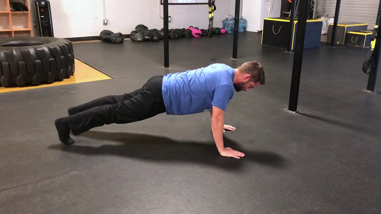 Trunk Stability Pushup - YouTube