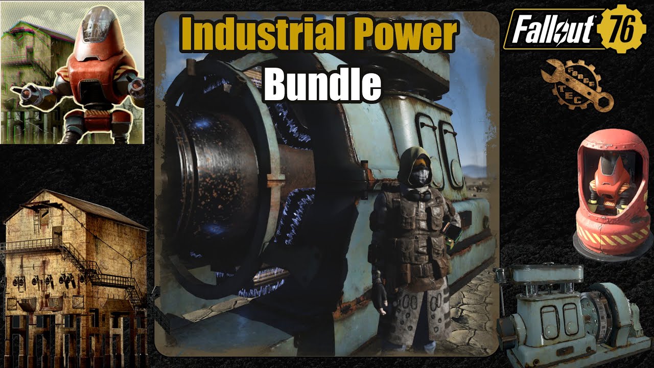 Industrial Power Bundle - Fallout 76 Showcase - YouTube