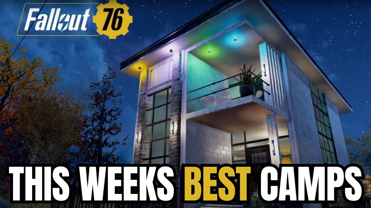 Top 5 Fallout 76 Camp Builds! - This Weeks Must See Builds! - YouTube