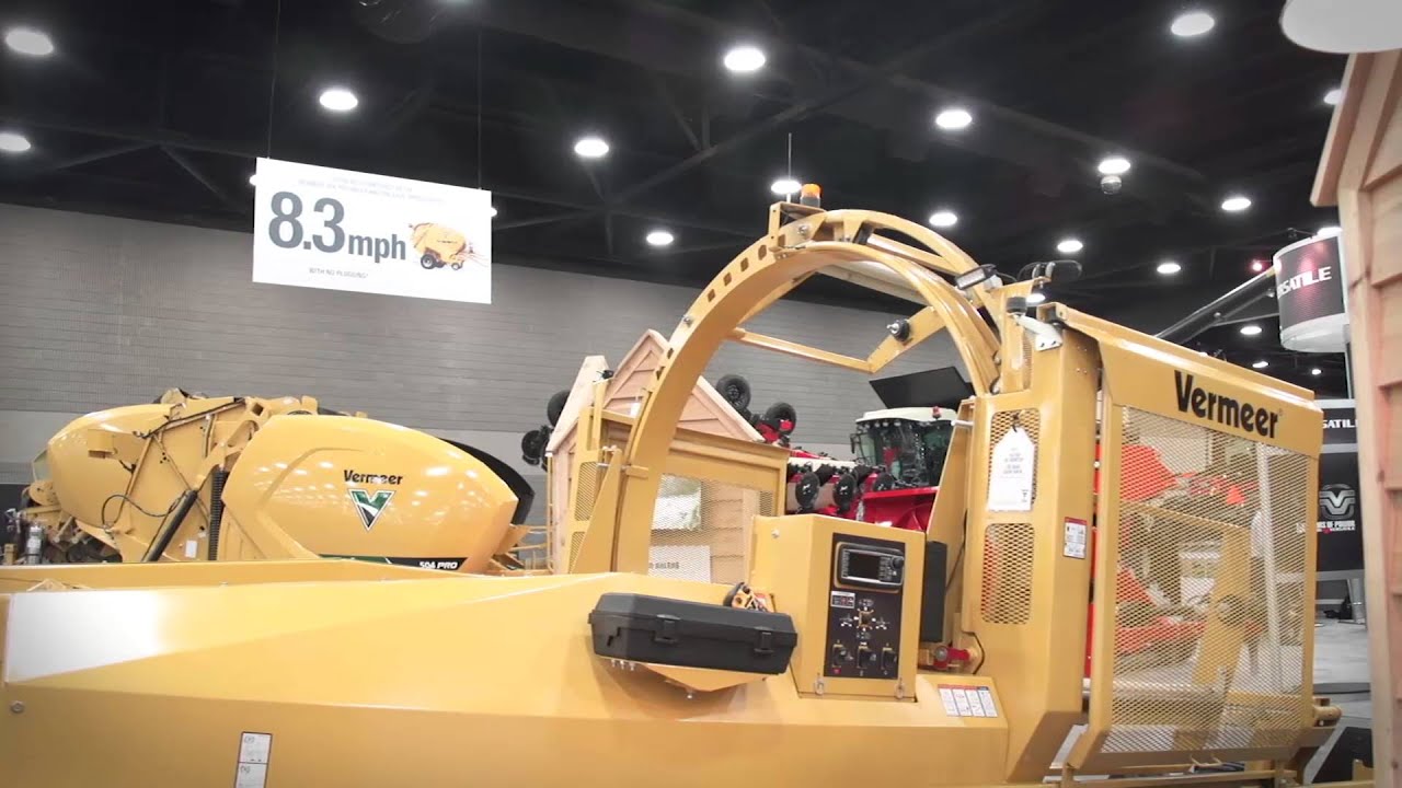 Vermeer BW5500 Bale Wrapper Product Walk Around – 2016 National Farm ...