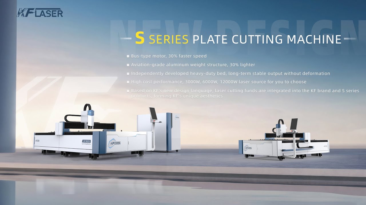 KF Laser-S series Economical Single-platform Fiber Laser Cutting ...