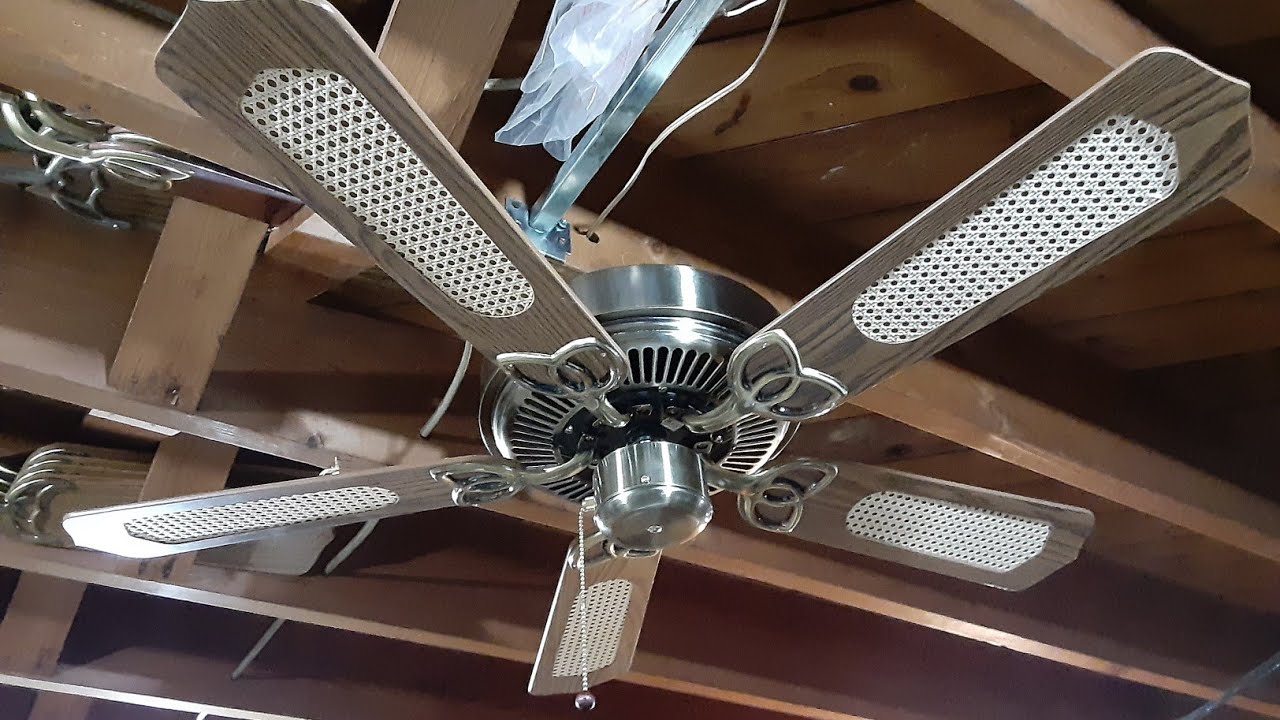 Design House 42" ceiling fan - YouTube