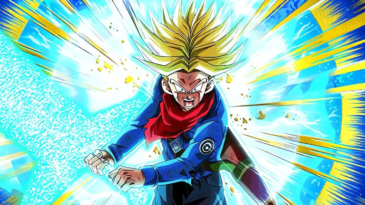 TEQ Super Saiyan Trunks (Future) (Powered Up) Active Skill but with LR ...