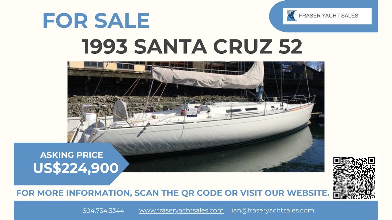 1993 Santa Cruz 52 — Offshore Pedigree Fast Cruising Comfort For Sale ...