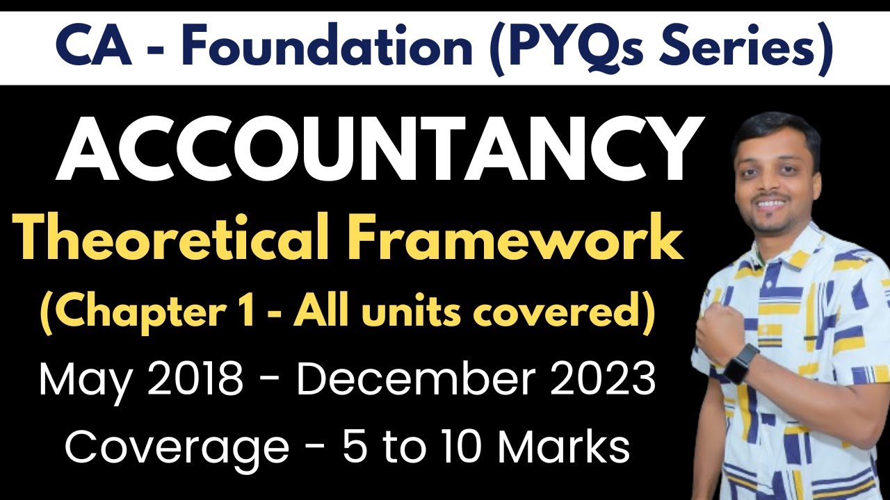 CA Foundation Accounts PYQ's of Theoretical Framework | May 2018 to ...